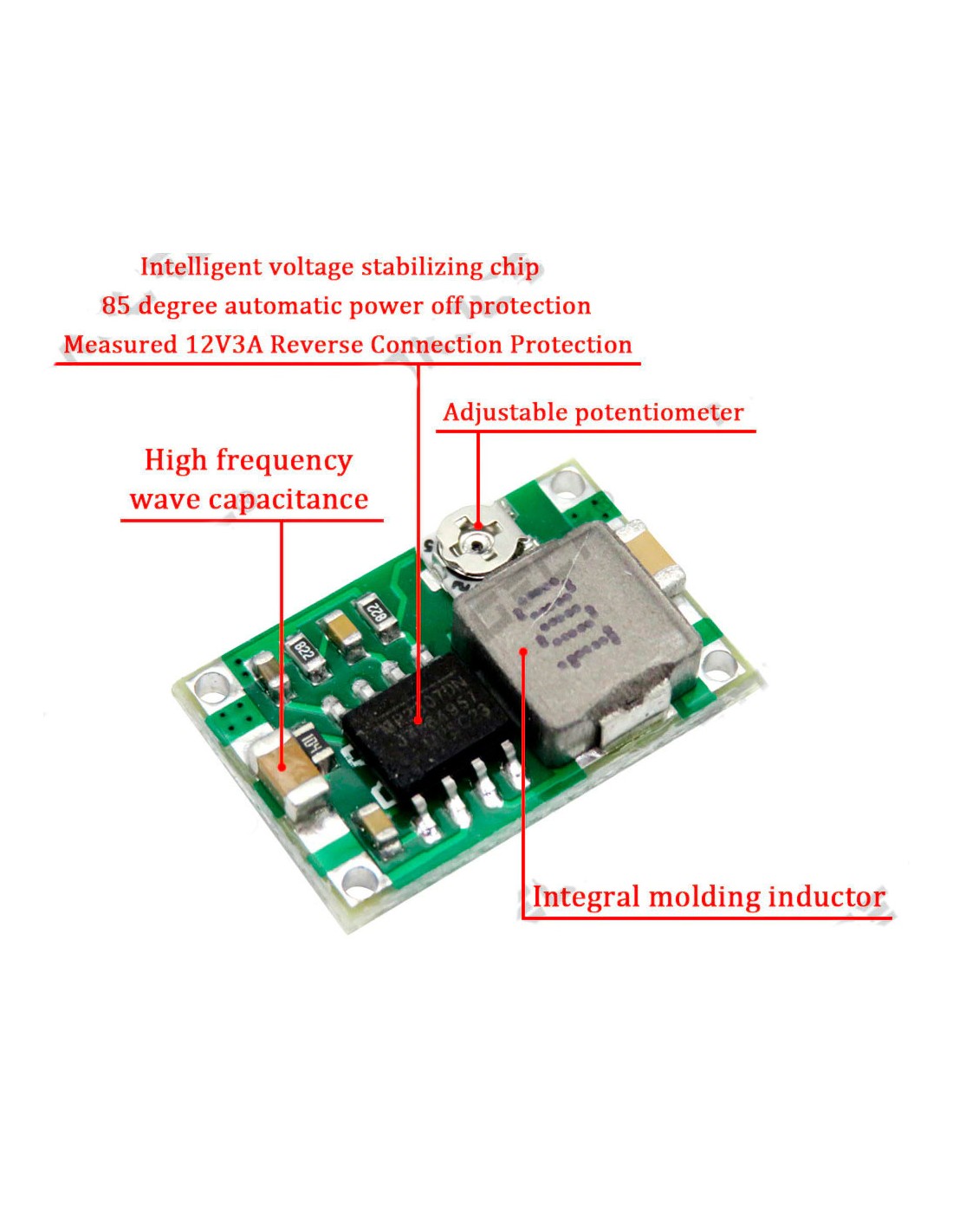 MINI360 - ЗА adjustable step-down module